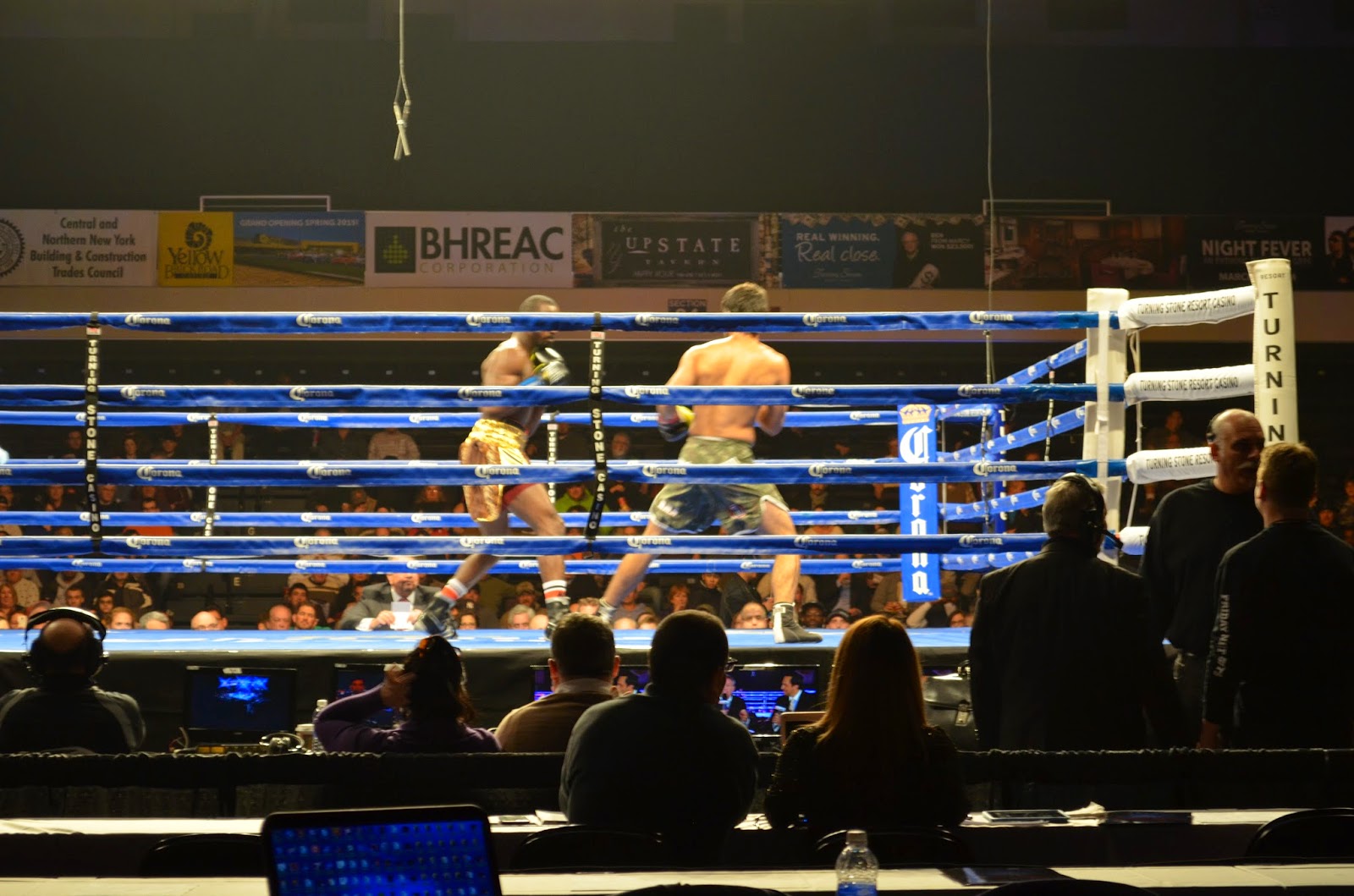 Wendy's trip log: ESPN Friday Night Boxing