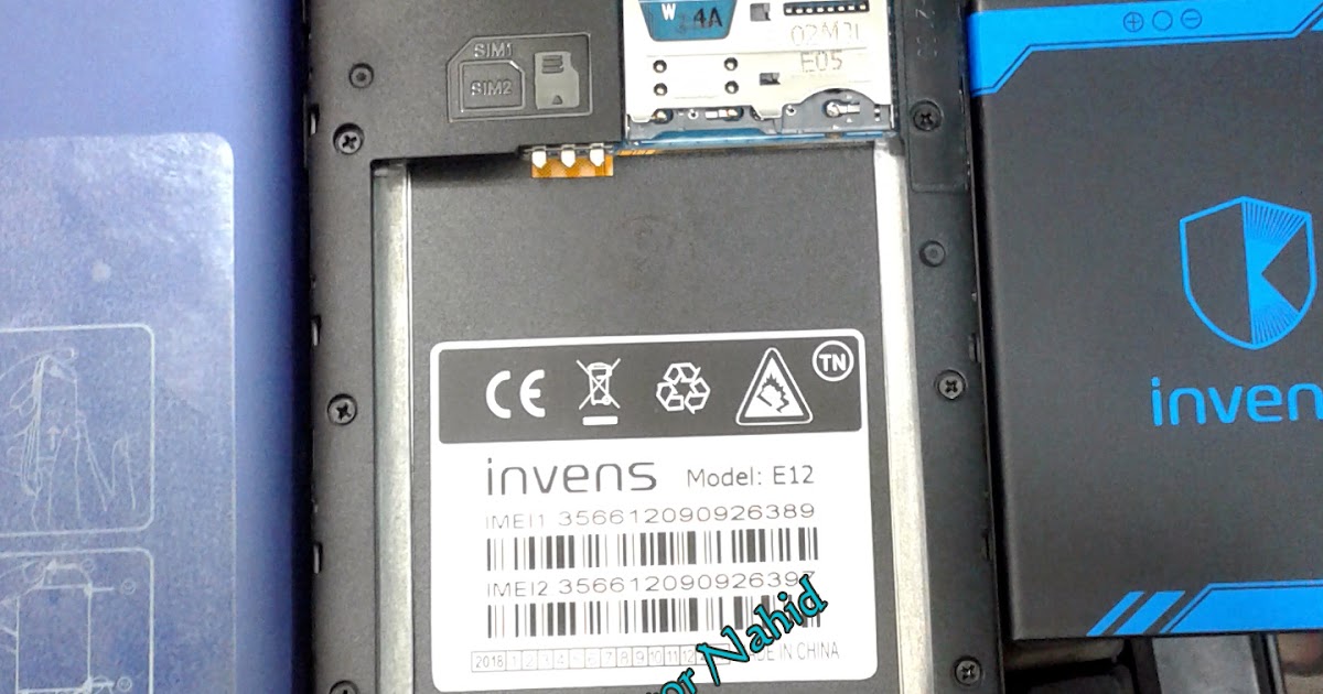 Mayer Doya Telecom: Invens E12 Flash File 100% Tested SP7731CEB_E12_6.0 ...