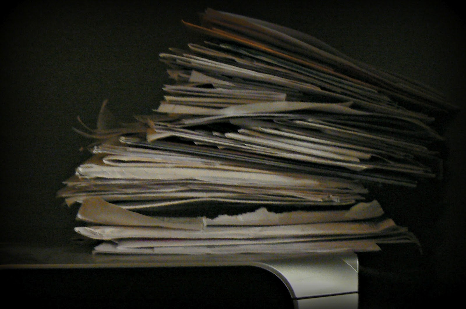 Tuesday Time to Tackle: Paper Piles