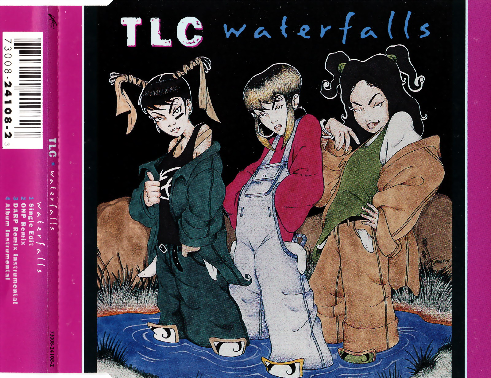 highest level of music: TLC - Waterfalls-CDS-1994
