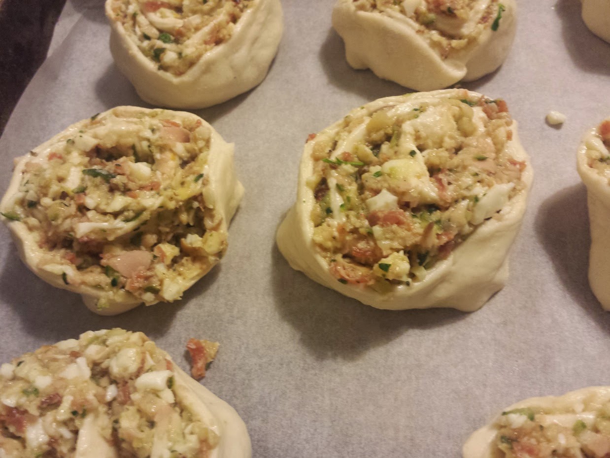 Pasticci & Pasticcini di Mimma: GIRELLE DI PASTA BRIOCHE SALATE ...