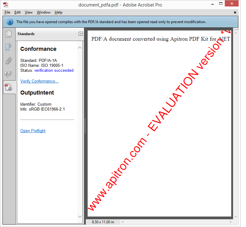 Pdf Tips And Tricks Converting Pdf Documents To Pdf A C Sample