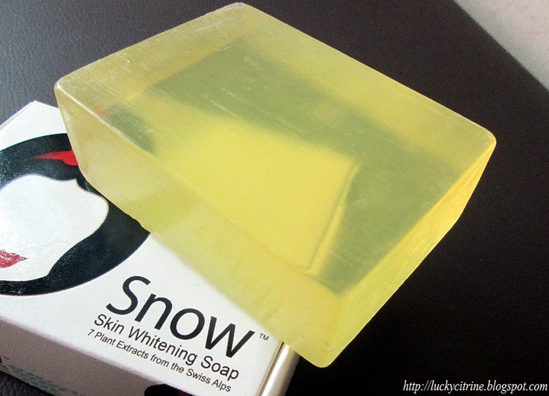Lucky Citrine: Snow Skin Whitening Soap (7 Plant Extracts from the ...