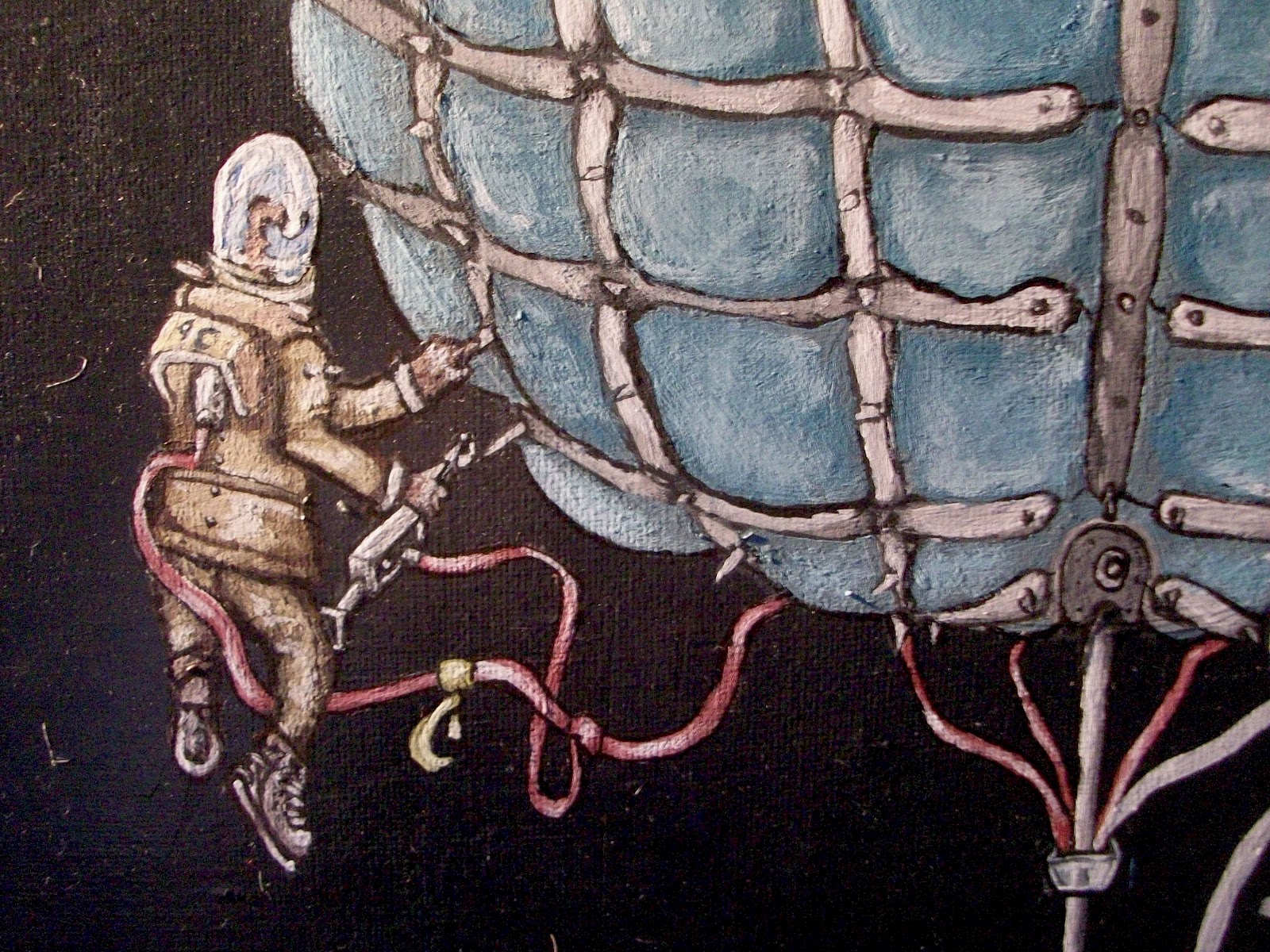 Mulitpack can - Not to be sold separately: Spaceman in acrylics