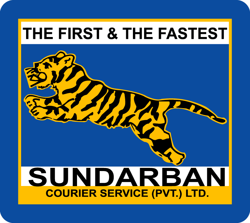 designcollectionbd: sundarban courier service logo