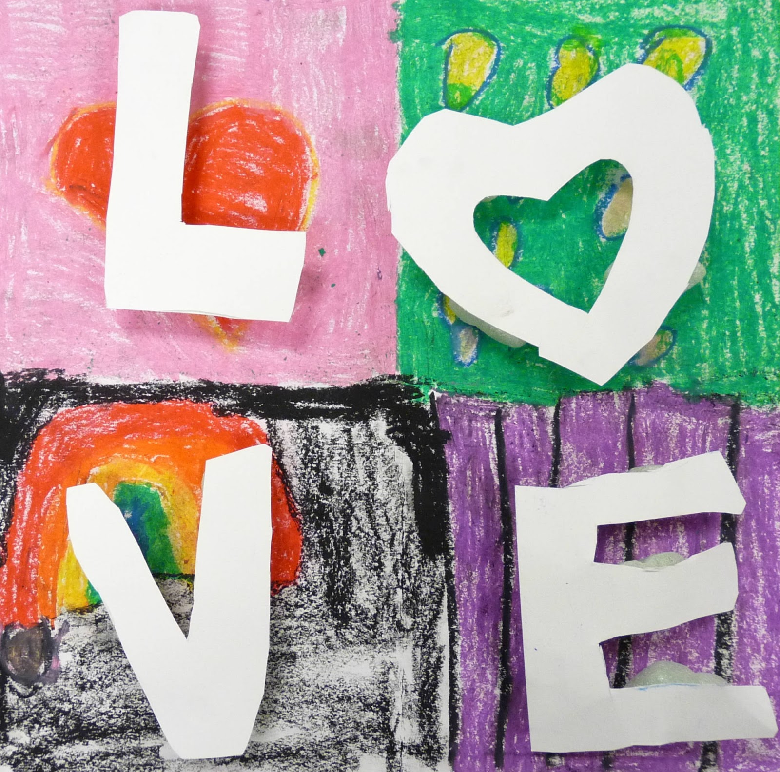 Art. Paper. Scissors. Glue!: Robert Indiana Paintings