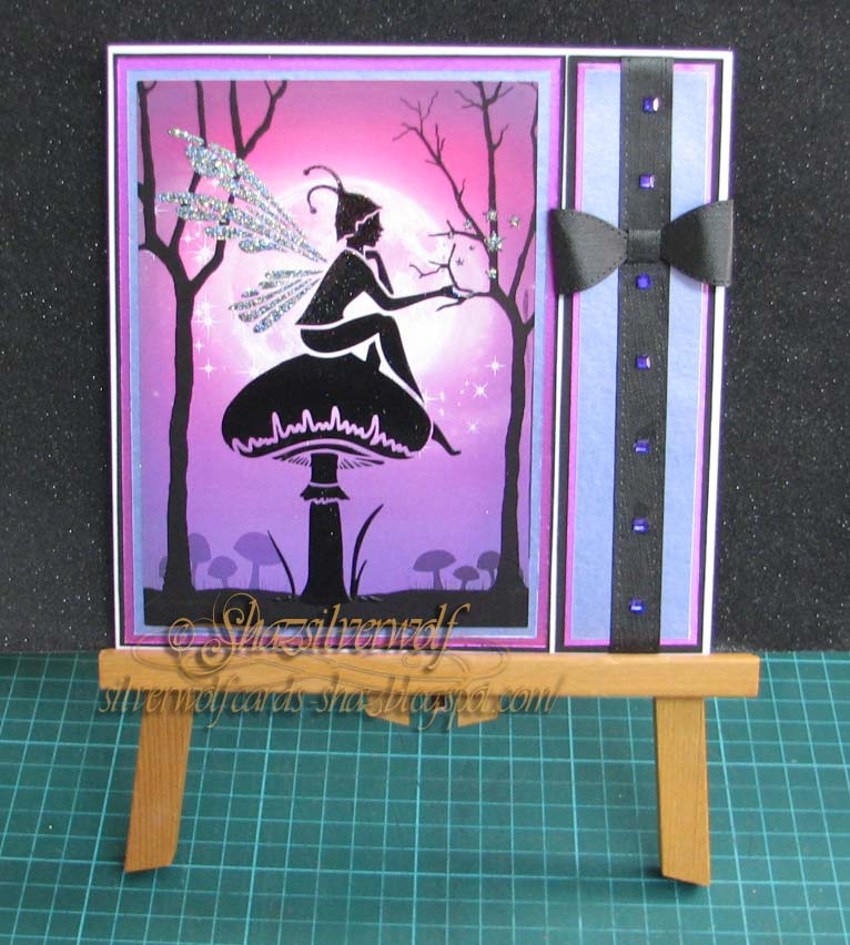 Silverwolf Cards: Lavinia Stamps Scenescapes & Sweet Poppy Stencils.