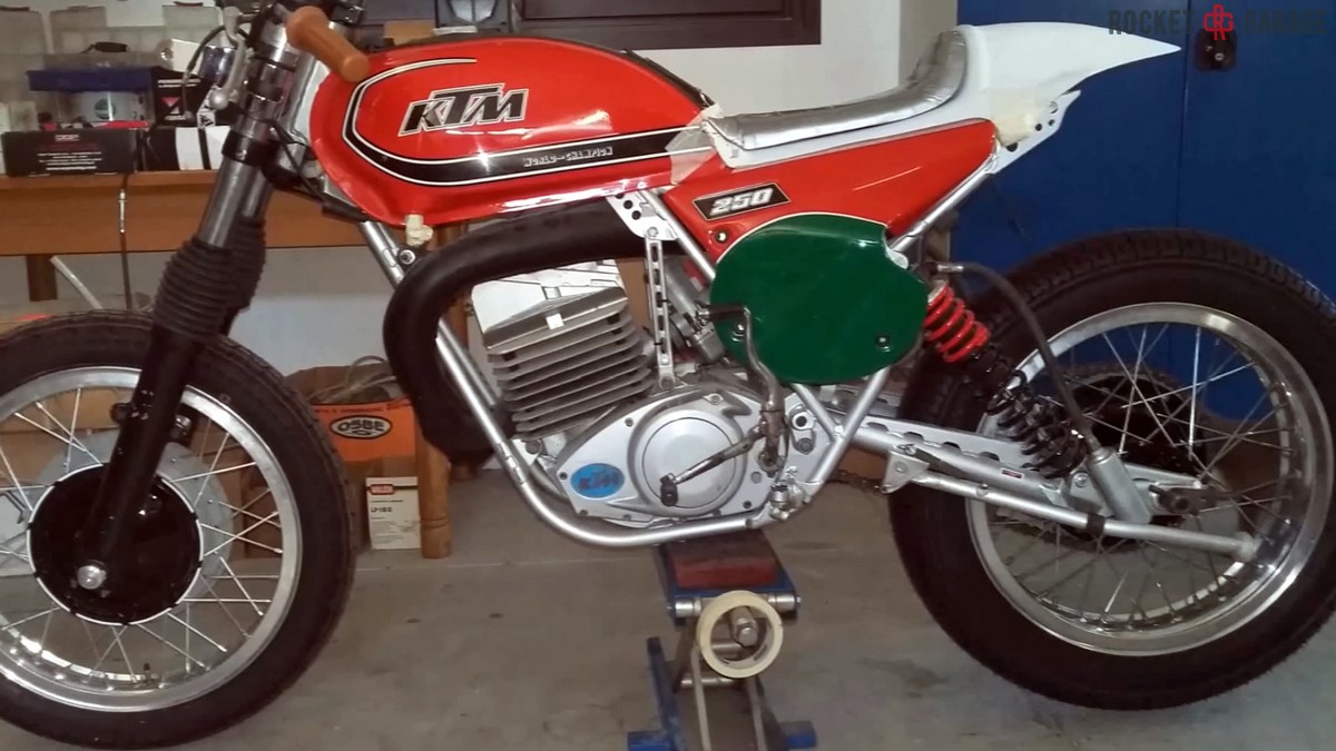 Ktm Bora 250 mc5 Cafe Racer - RocketGarage - Cafe Racer Magazine