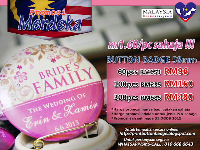 No.1 Button Badge Supplier in Malaysia | Over 10 Years Experience ...