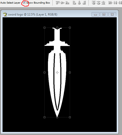 Photoshop Effect Tutorial: Photoshop Sword Logo Tutorial