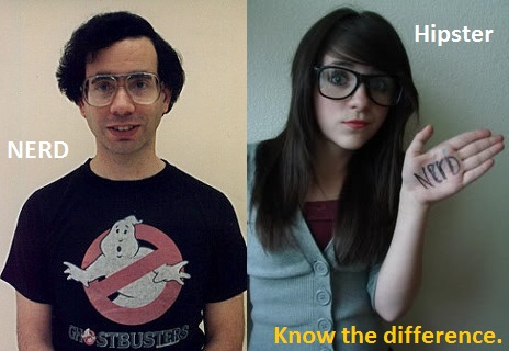 Buasir Otak: Geek / Nerd VS Hipster