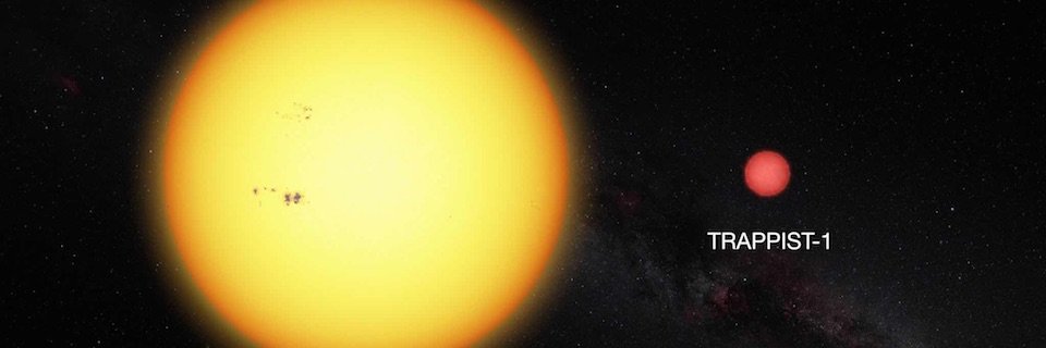 Mundos que orbitan el sistema TRAPPIST-1 tiene más agua que la Tierra ...