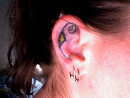 ear ink art