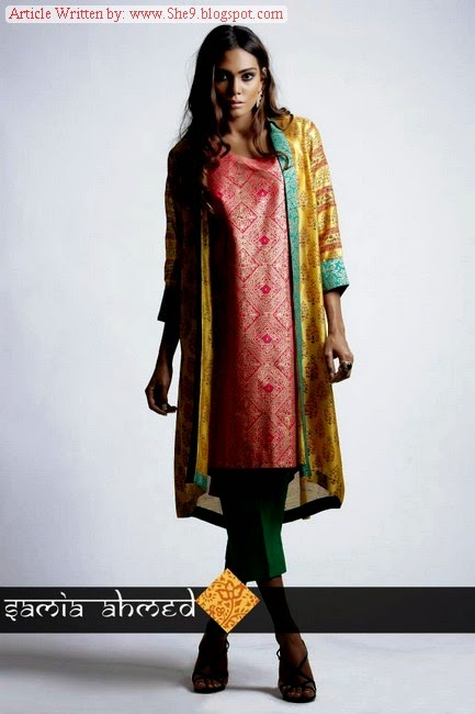 Samia Ahmed Eid/ Midsummer Collection 2014 | Chunri Suits ~ She9 ...