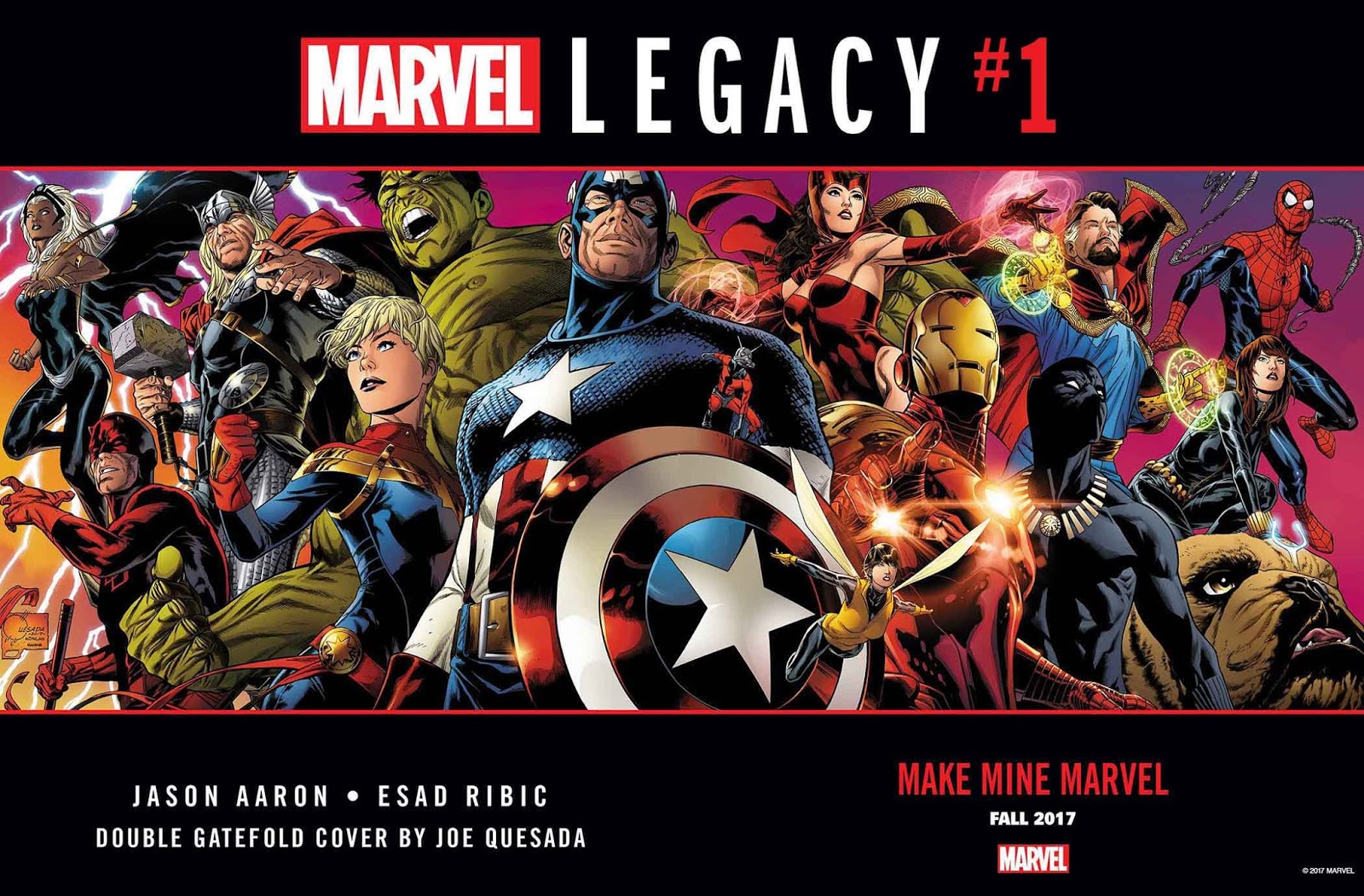 ¡Siempre quieres leer Un Cómic Más!: AFICHE "MARVEL LEGACY #1" ARTE DE ...