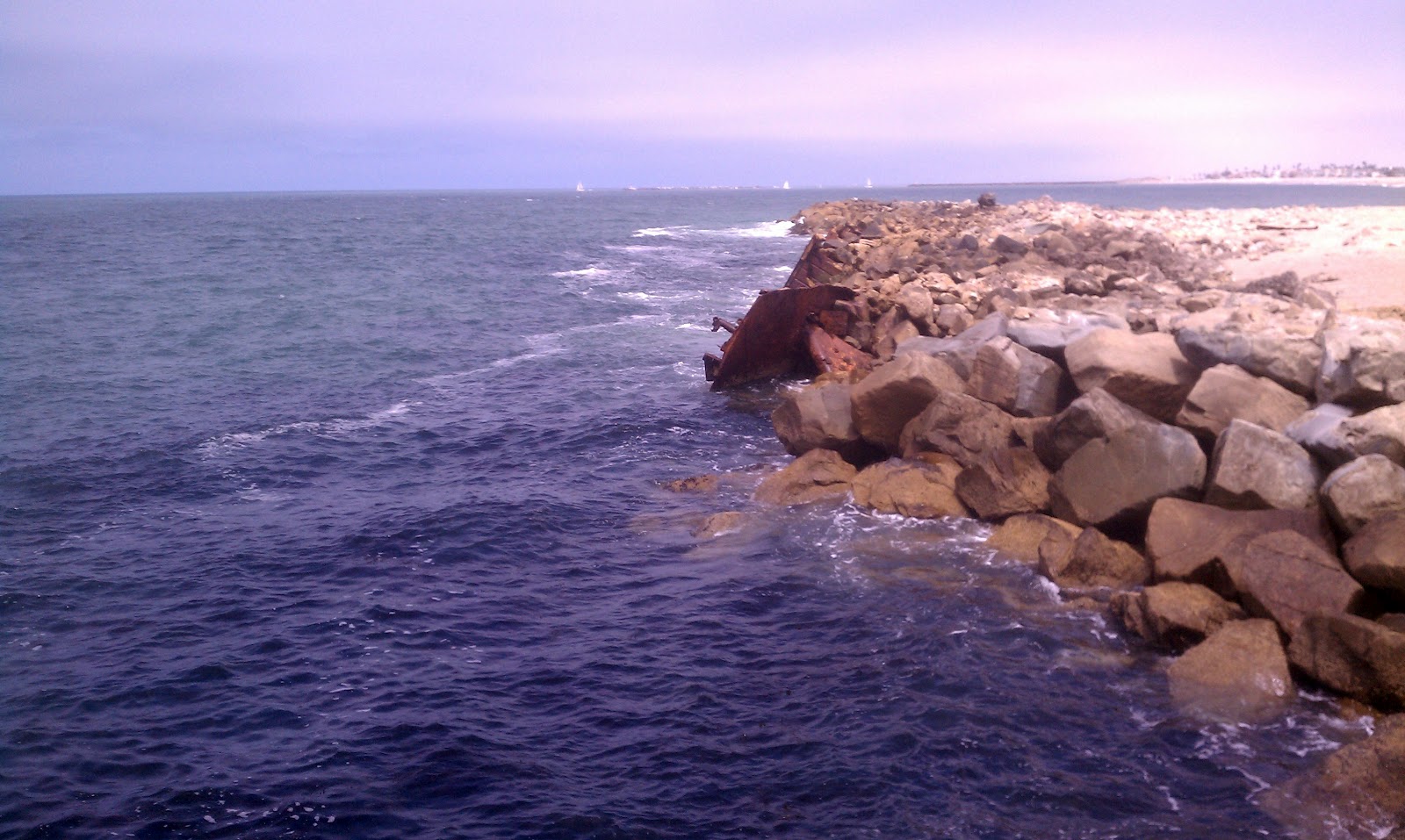 Burger's Fishing Log: Jetty Fishing Port Hueneme 08-05-2012