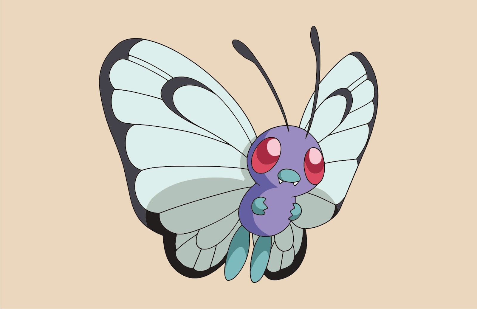 Pokemon Butterfree | Vector Game