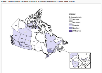 Avian Flu Diary: Canada FluWatch Week 46: Early Flu Numbers Continues ...
