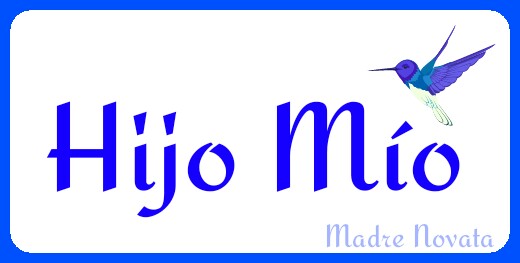 MADRE NOVATA: Te Amo Hijo Mío