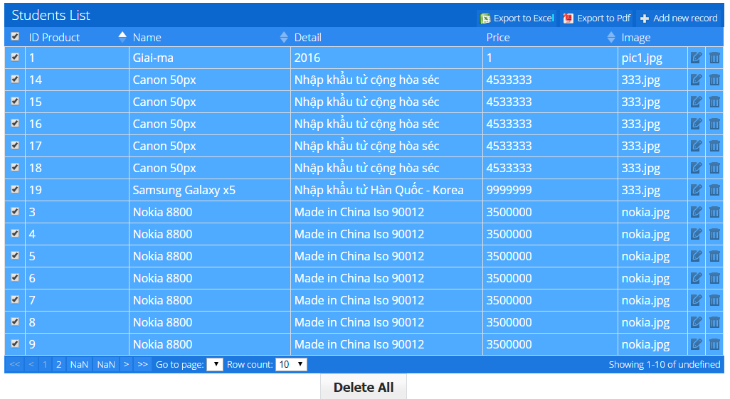Insert Update Delete Jsp Servlet Java Web CRUD JTABLE JQuery NetBeans ... Insert Update Delete Jsp Servlet Java Web CRUD JTABLE JQuery NetBeans ...