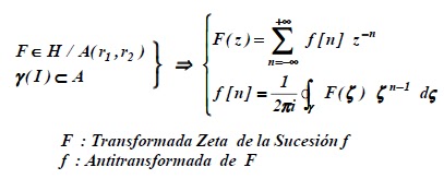 Analisis de señales discretas en el tiempo: Transformada z.