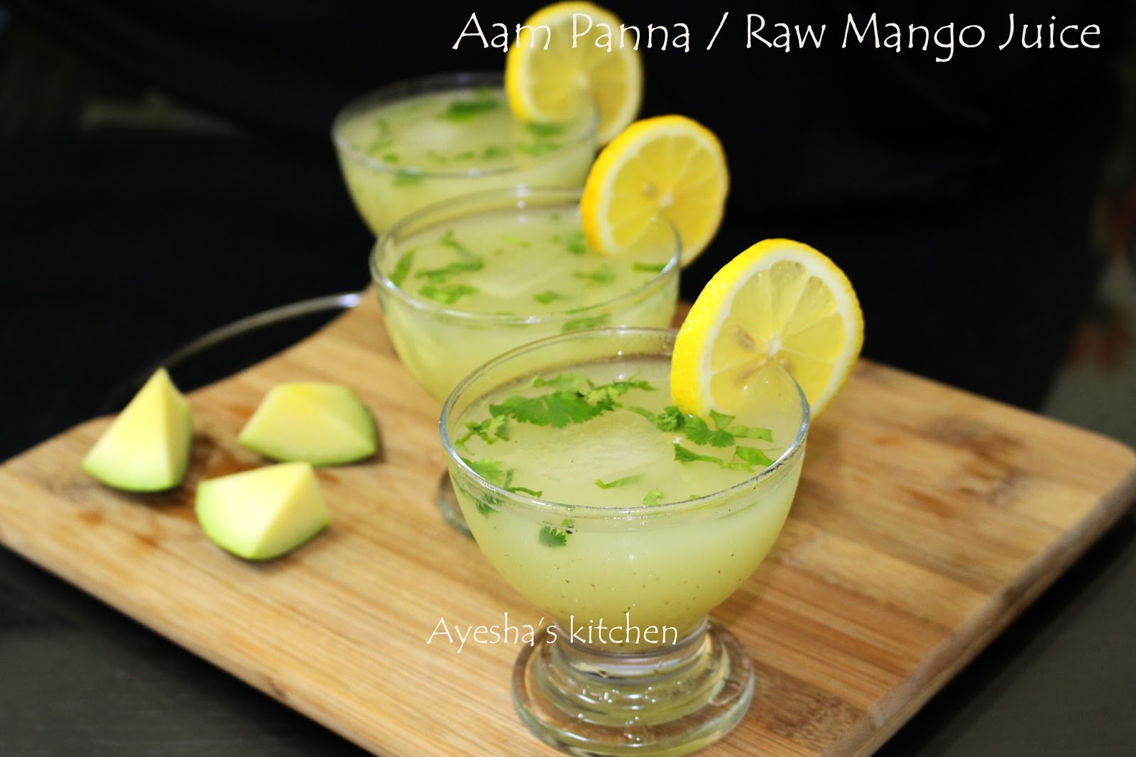 RAW MANGO DRINK RECIPE - AAM KA PANNA RECIPE