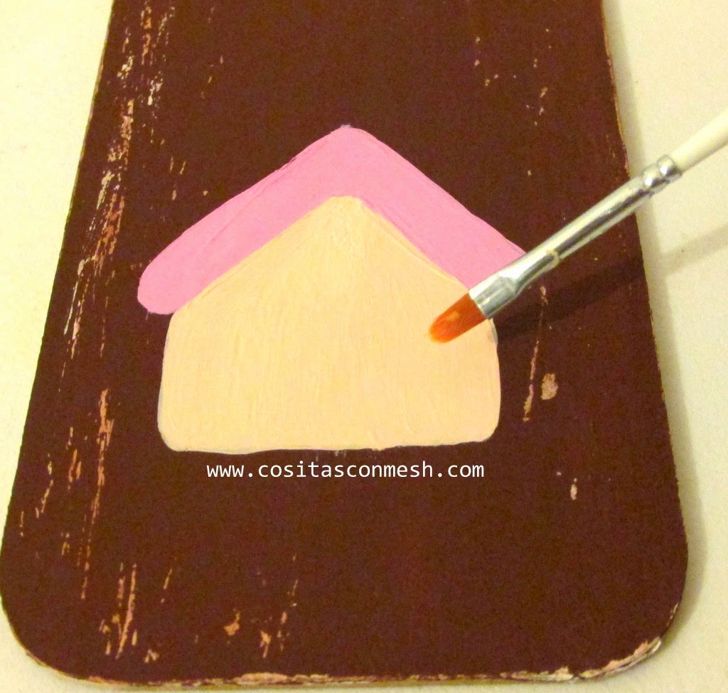 Cómo pintar en madera un dibujo ~ cositasconmesh