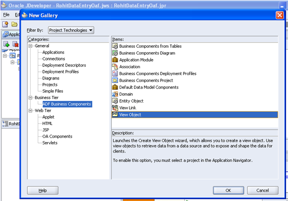 Oracle Application's Blog: How to Create oaf Page in Oracle Apps