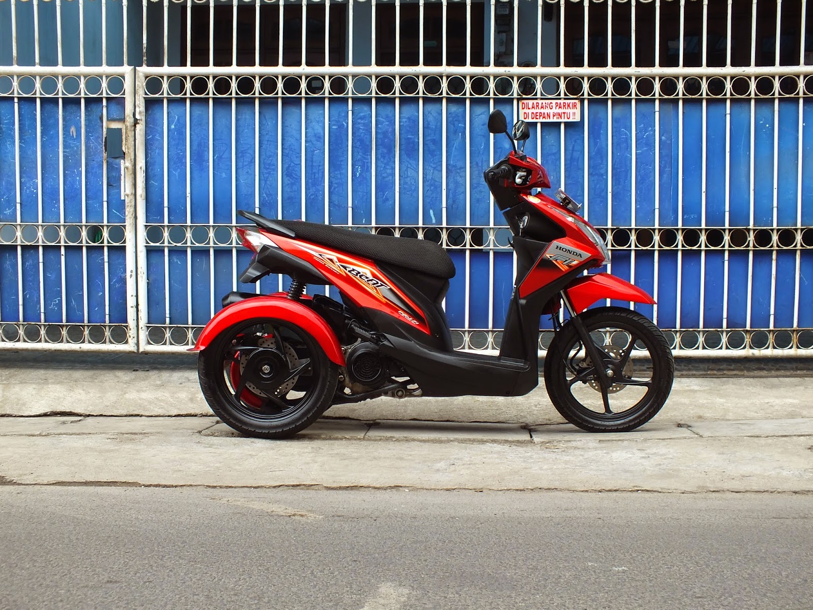 Oracle Modification Concept: Honda Beat Roda Tiga Pesanan Mr. PUJIANTO ...