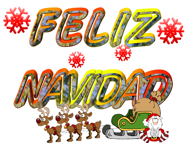 ® Colección de Gifs ®: IMÁGENES DE LETRAS DE FELIZ NAVIDAD