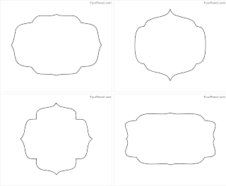 Four Coloring: Free printable Label coloring pages for kids