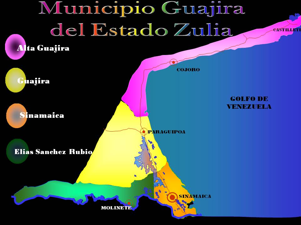 Guajira Venezolana: Mapas