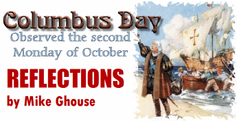 Columbus day Reflections - The Ghouse Diary
