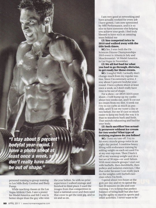 Eyecons: MODEL MONDAY: KYLE CLARK