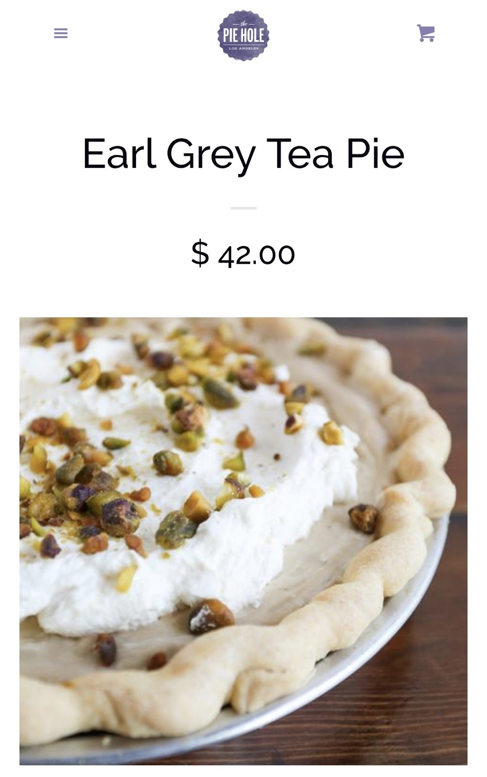 Lindsey's Luscious: A Sweet Tea Pie Experiment