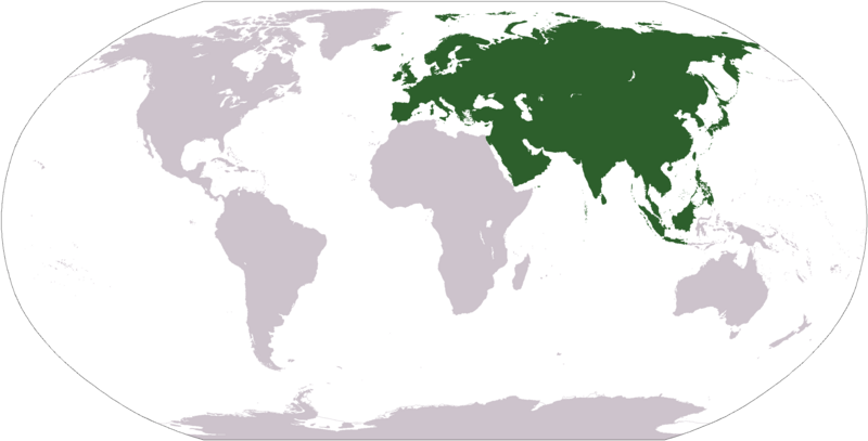 Map of Eurasia Countries Regions - Grow Map of Europe