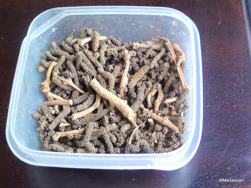 Madappalli - Temple's Kitchen: Thippili Sathuamudhu (Long Pepper Rasam)