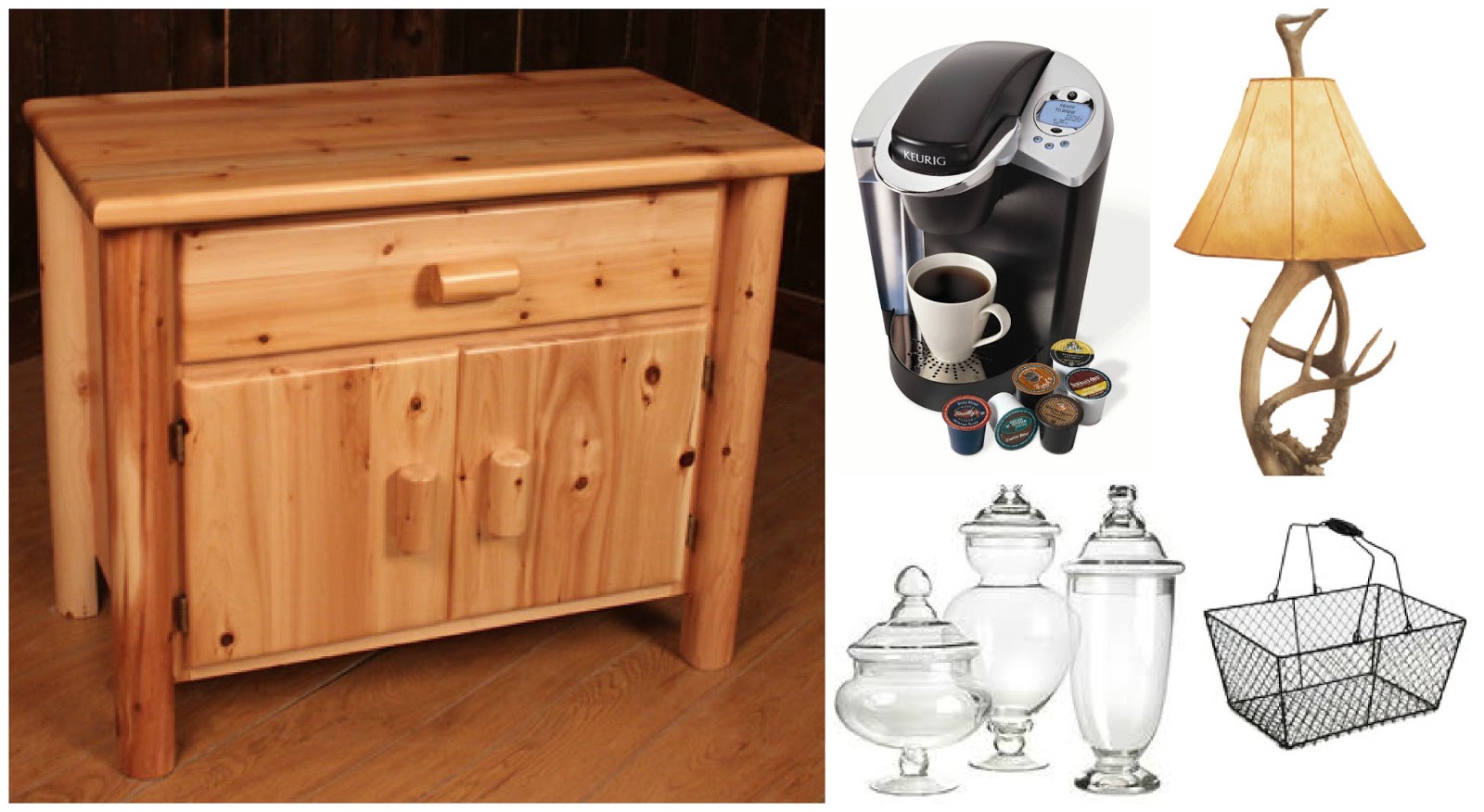 Rocky Top Log Furniture & Railing Blog: Create a Rustic Coffee Bar