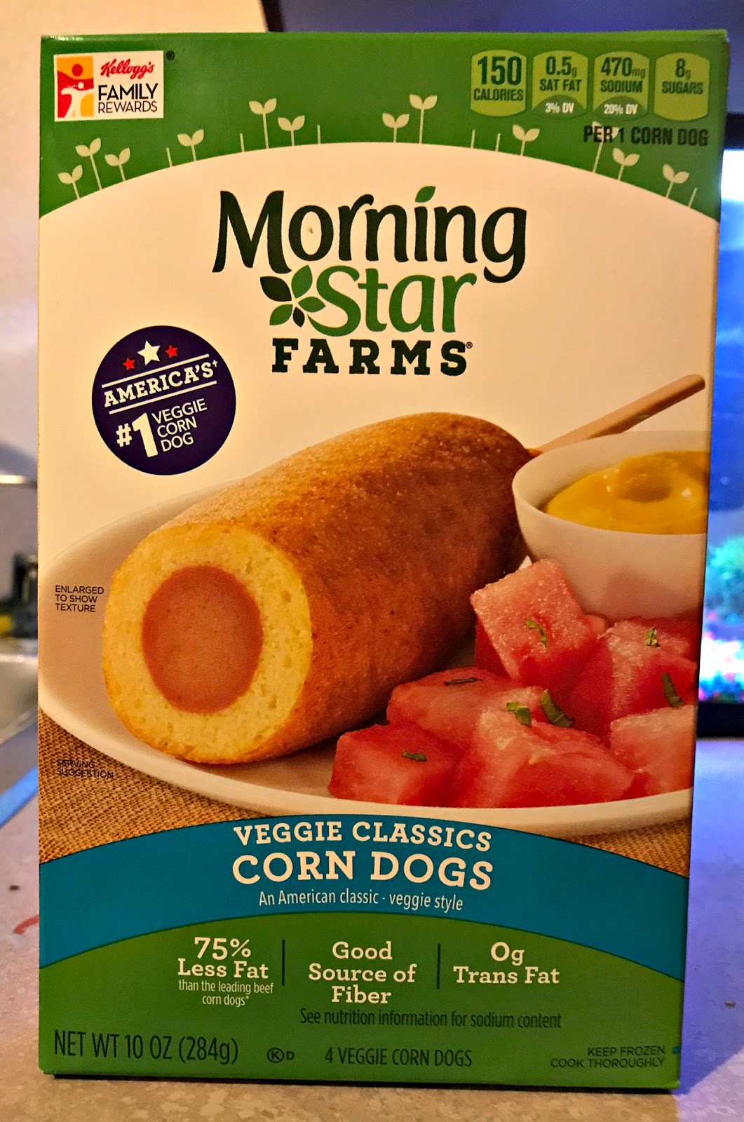 Angel In Munchieland: Morning Star Farms Veggie Classics Corn Dogs Review