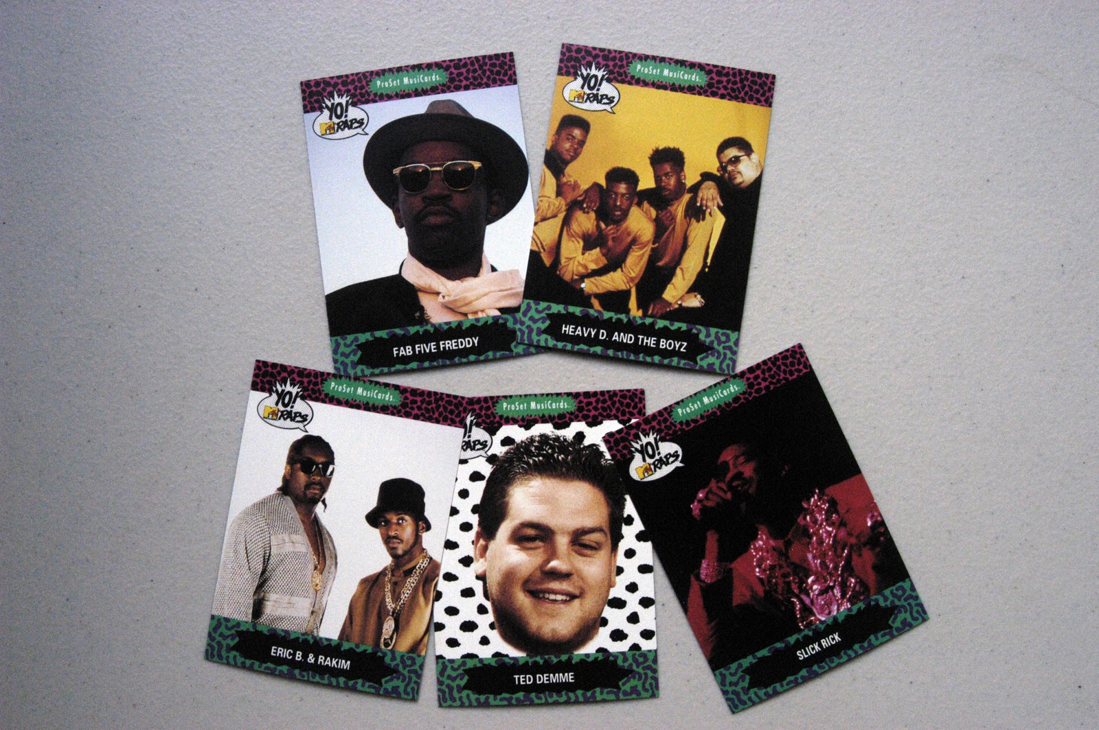 Things Is Cool: Yo! MTV Raps Trading Cards