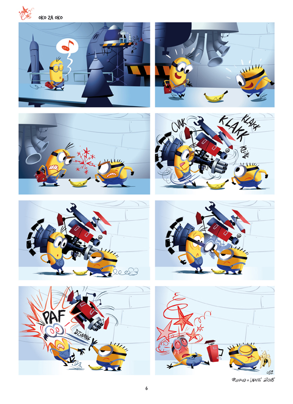 Comics Blog: #1057: Mimoni 2: Příšerná panika - 60 %