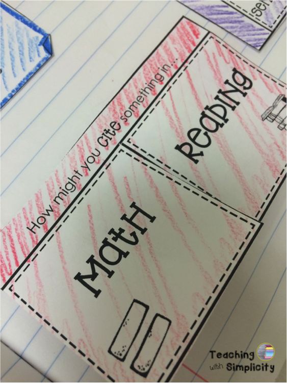 Interactive Test Prep Vocabulary | Upper Elementary Snapshots