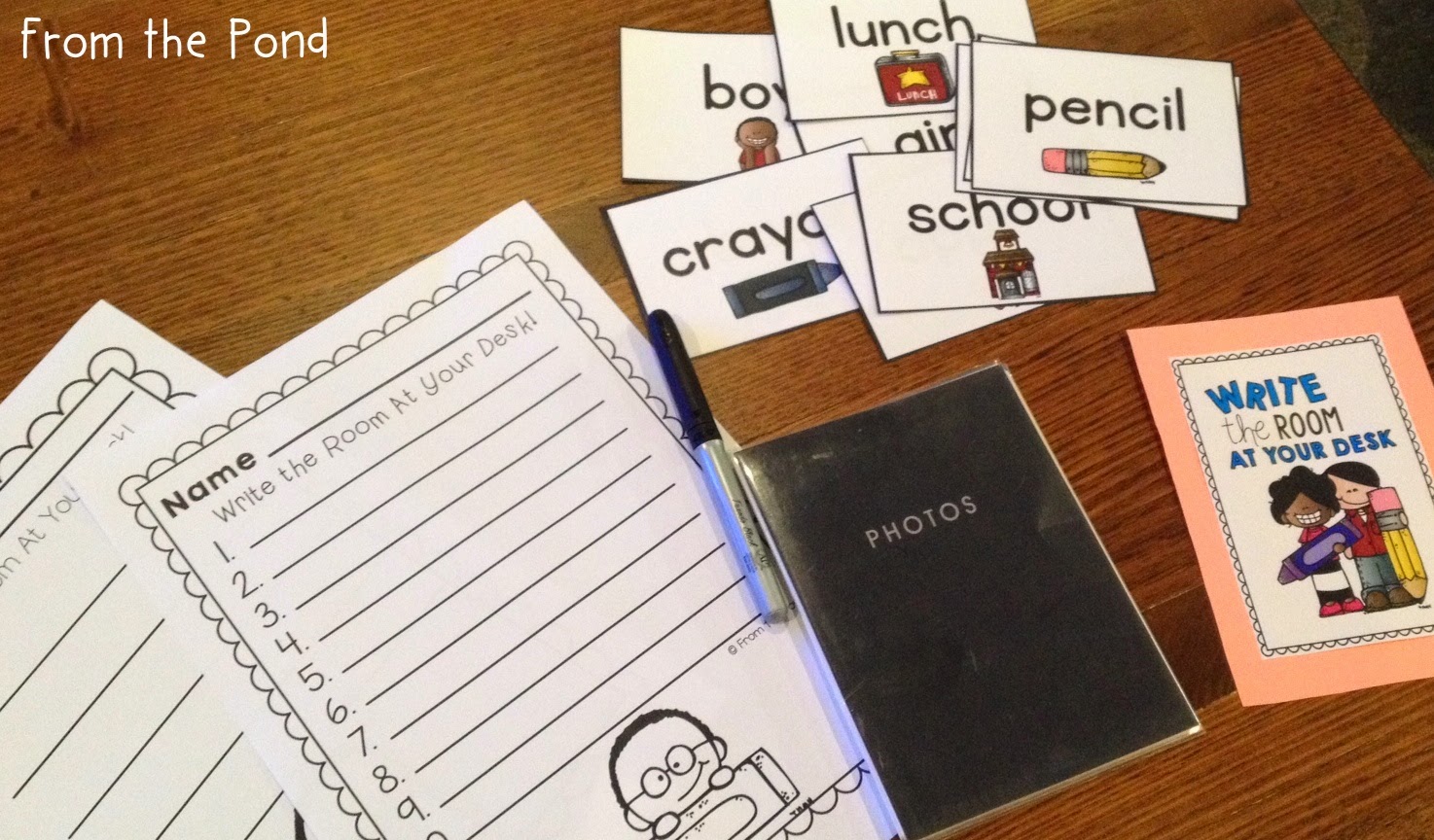 Write the Room - At Your Desk | From the Pond