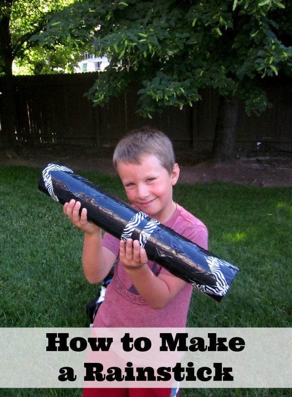 Honey I'm Home: How to Make a Rainstick - Guest Posting at Design Dazzle