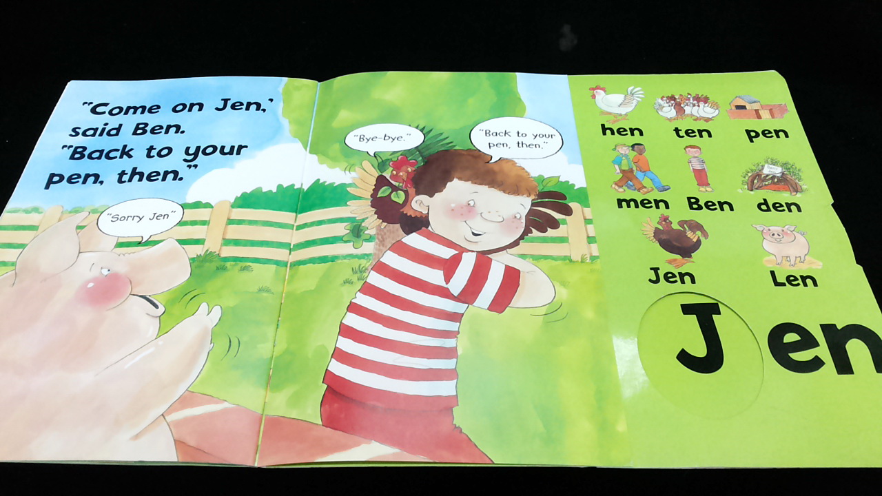 Kid Books Blog: 270.Learn to read with Jen the hen