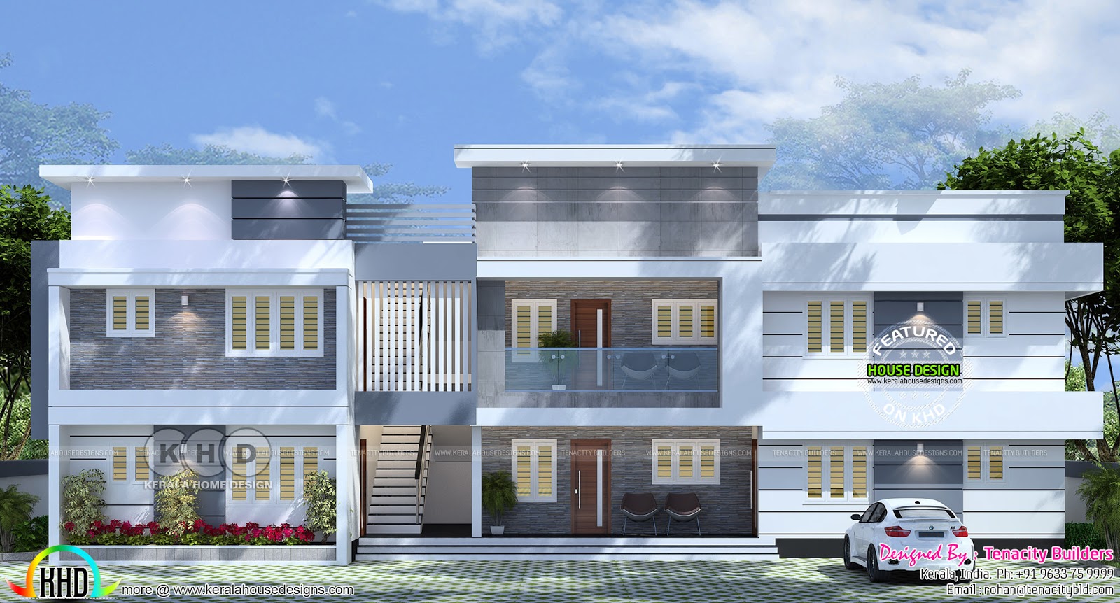 Ground and First floor 3 apartments (2BHK) of about 650 to 700 sq.ft ...