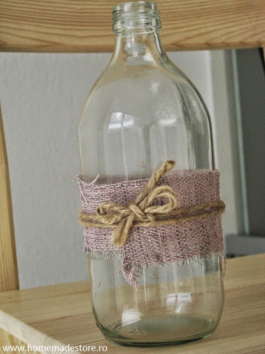 Homemade Store: HI: Recycling - vaza din sticla de lapte