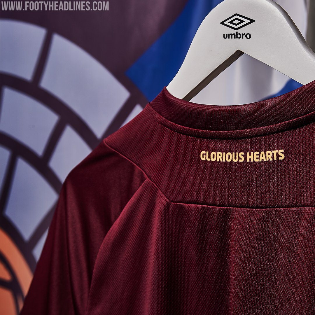 Hearts 20-21 Home Kit Released - Footy Headlines