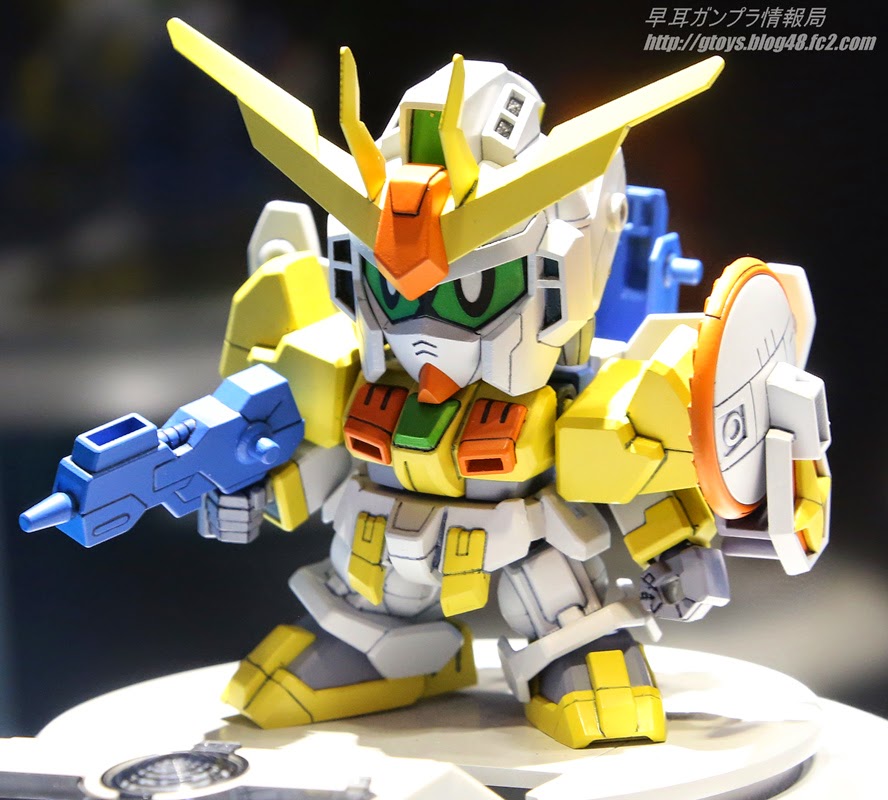SD Winning Gundam on Display at C3 X HOBBY 2014,