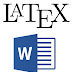 Insertando ecuaciones LaTeX en MS Word
